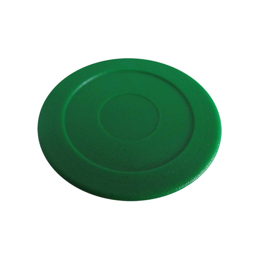 FICHA PLÁSTICO VERDE - 36 mm