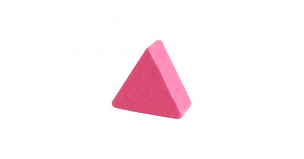 TRIÂNGULO ROSA -14x12x6 mm