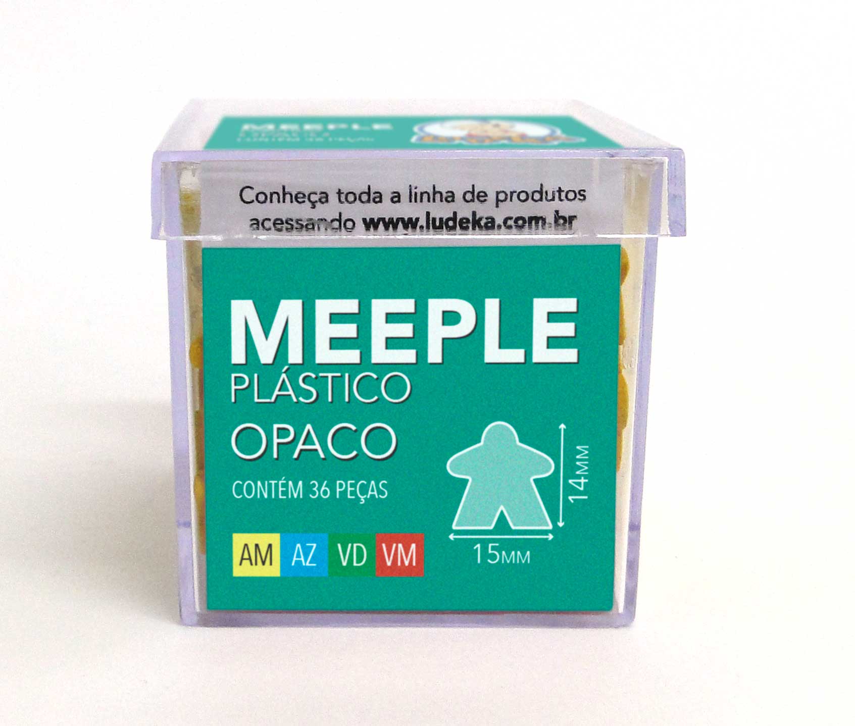 CAIXA ACRÍLICA - MEEPLE PLASTICO OPACO
